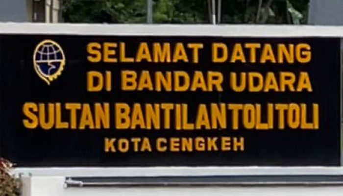 Begini pemandangan Pesawat Landing di Bandara Sultan Bantilan Tolitoli ...